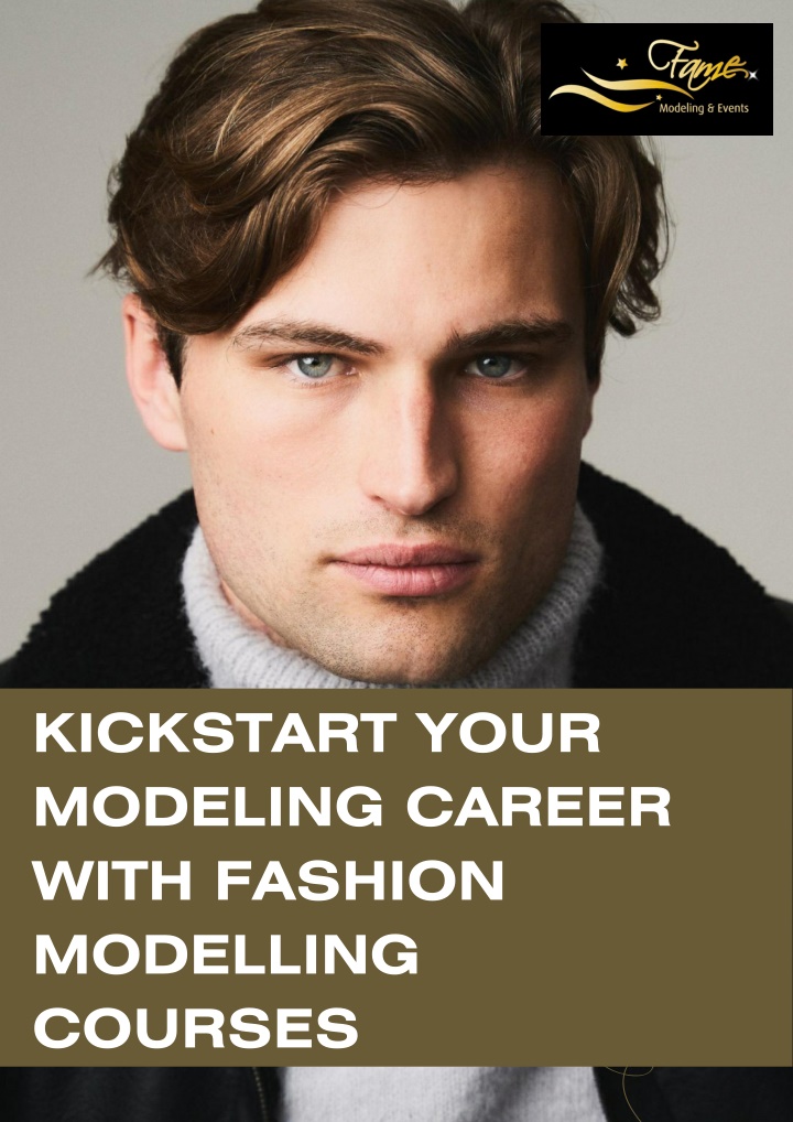 Ppt Kickstart Your Modeling Career With Fashion Modelling Courses