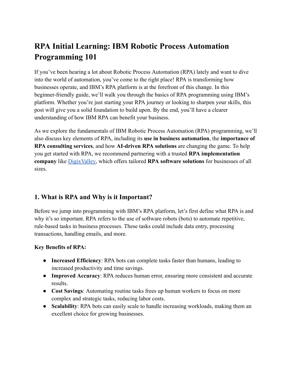 PPT - RPA Initial Learning_ IBM Robotic Process Automation Programming 101 PowerPoint ...