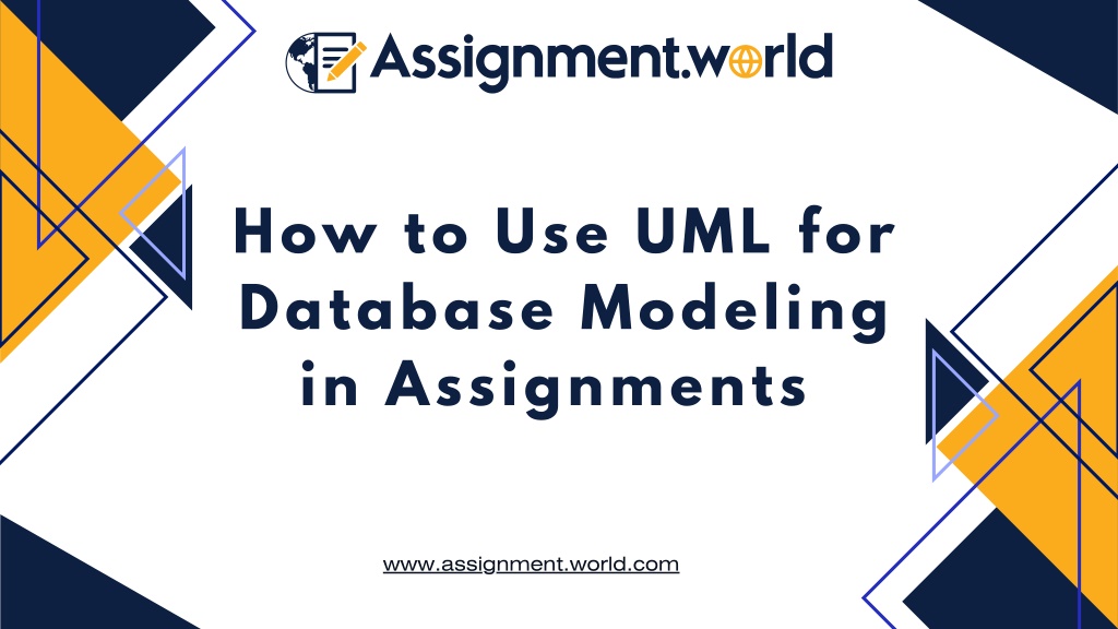 PPT - How to Use UML for Database Modeling in Assignments PowerPoint ...