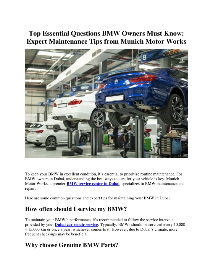 PPT - Top Essential Questions BMW Owners Must Know PowerPoint ... PPT - Top Essential Questions BMW Owners Must Know PowerPoint ...