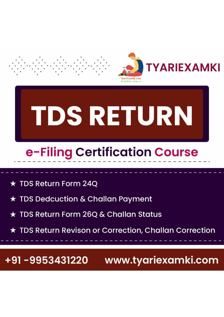 PPT - tds return e-filing certification course PowerPoint Presentation ... PPT - tds return e-filing certification course PowerPoint Presentation ...