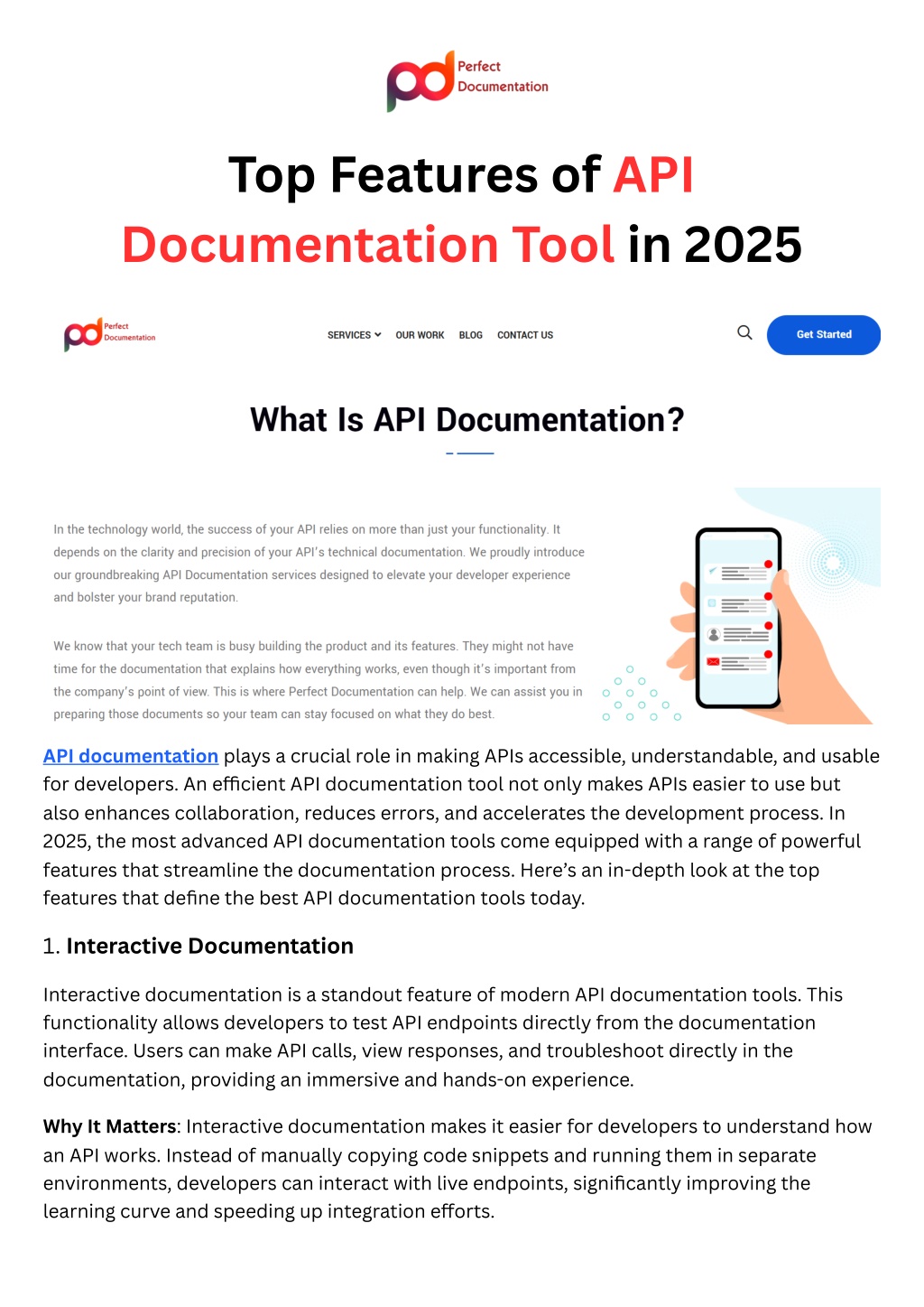 PPT - Top Features of API Documentation Tool in 2025 PowerPoint ...