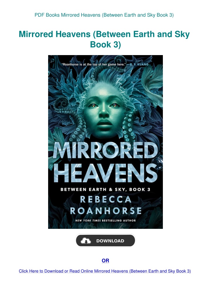 PPT - PDF Books Mirrored Heavens (Between Earth and Sky Book 3 ... PPT - PDF Books Mirrored Heavens (Between Earth and Sky Book 3 ...