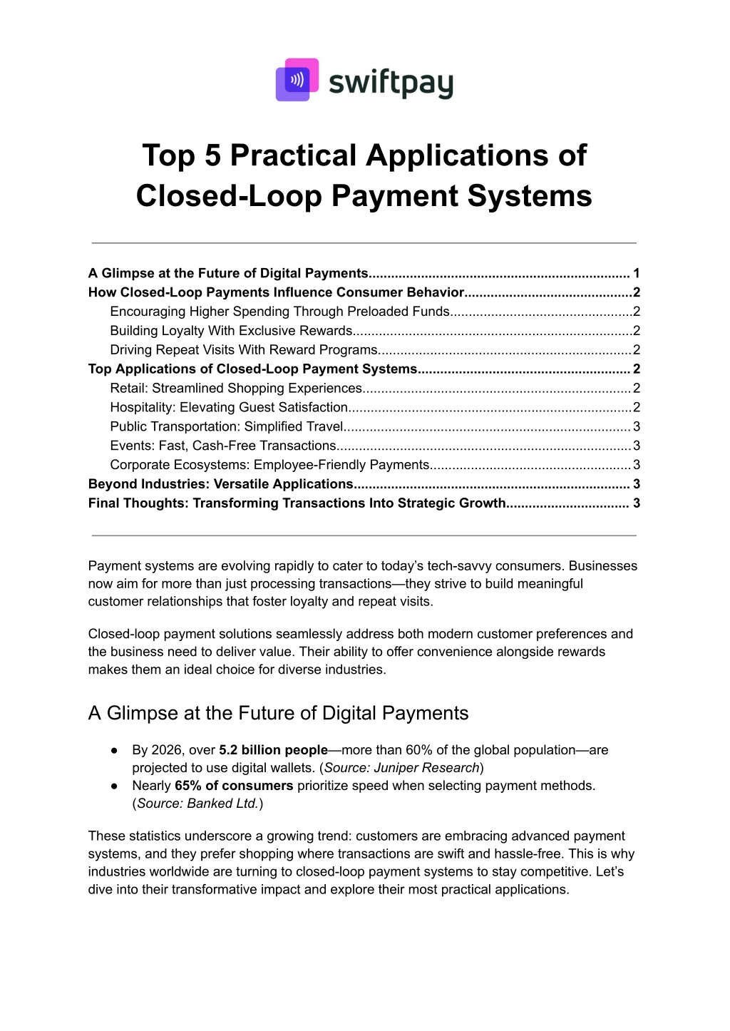 PPT - Top 5 Practical Applications of Closed-Loop Payment Systems PowerPoint Presentation - ID ...