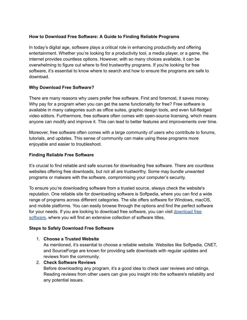 PPT - How to Download Free Software- A Guide to Finding Reliable ... PPT - How to Download Free Software- A Guide to Finding Reliable ...