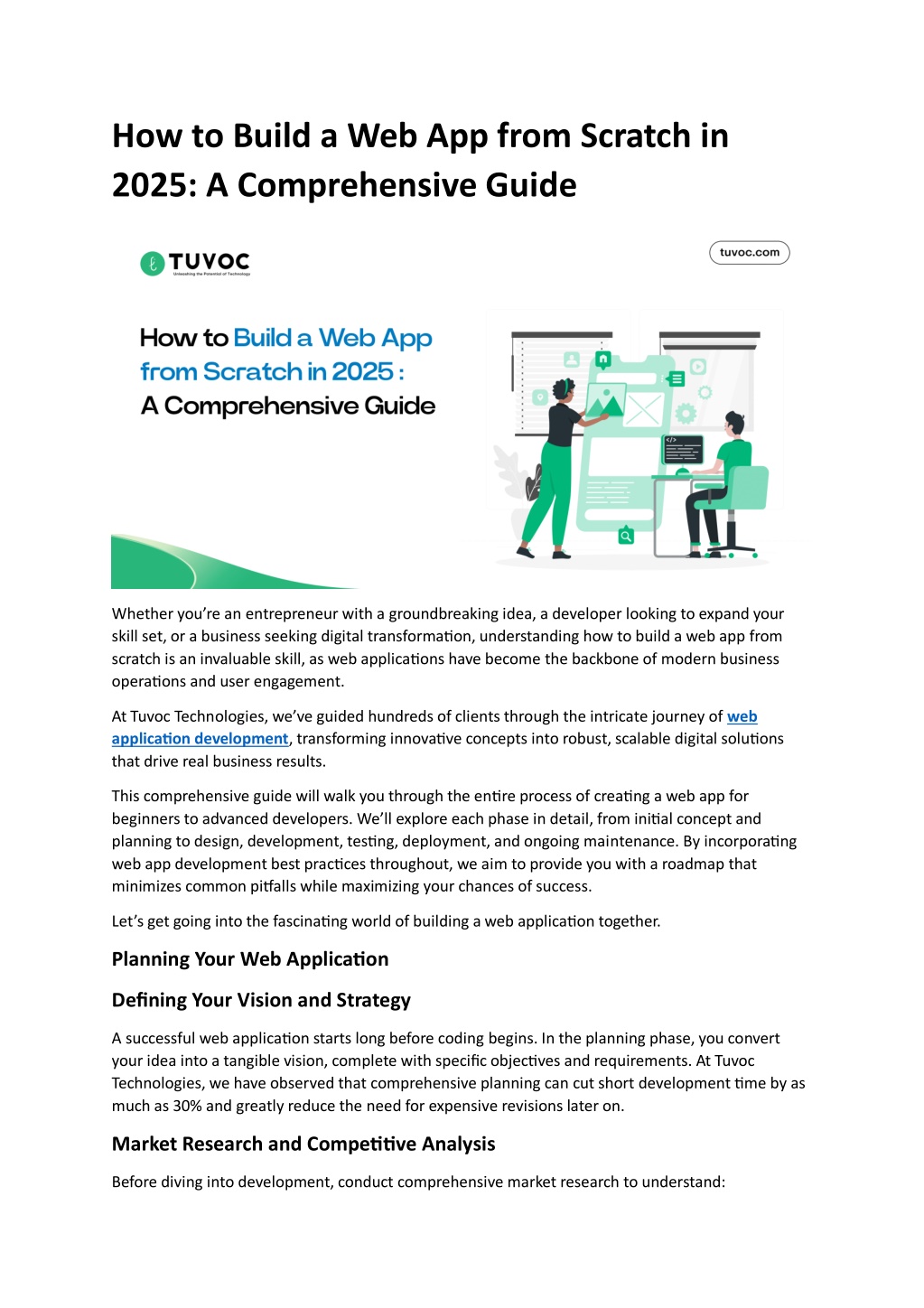 PPT - How to Build a Web App from Scratch in 2025: A Comprehensive Guide PowerPoint Presentation ...