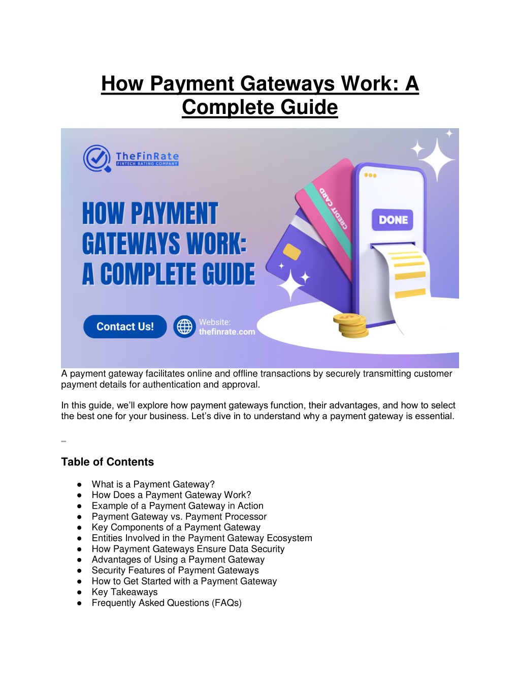 PPT - How Payment Gateways Work: A Complete Guide PowerPoint Presentation - ID:14103659