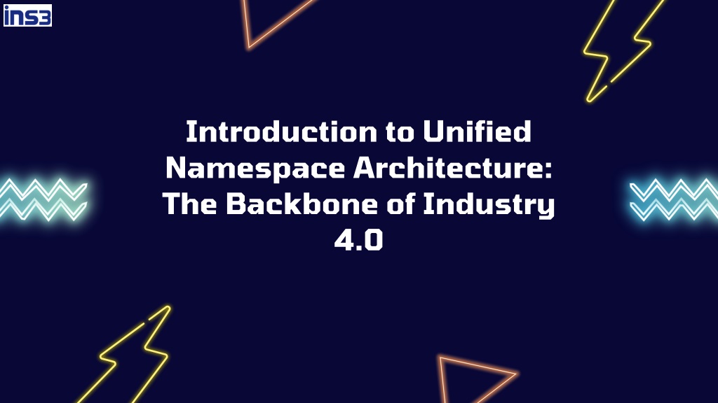 PPT - Unified namespace architecture PowerPoint Presentation, free ...