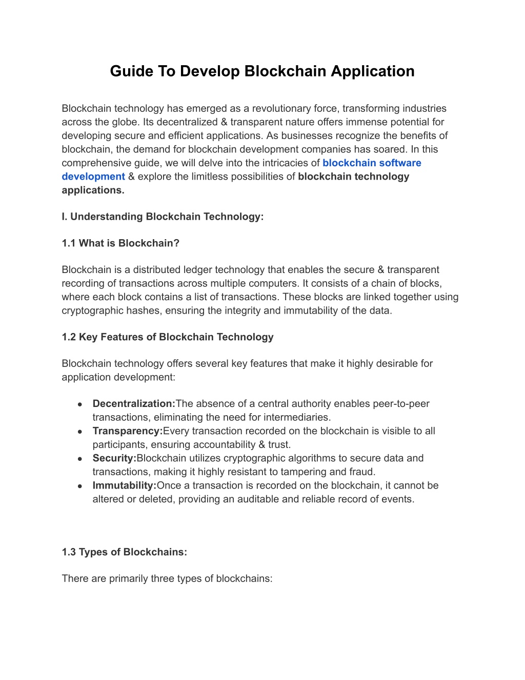 Ppt Guide To Develop Blockchain Application Powerpoint Presentation