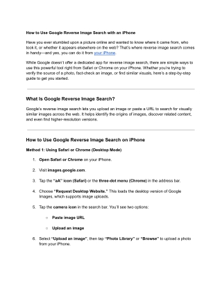 PPT - google reverse image search upload iphone PowerPoint Presentation ...