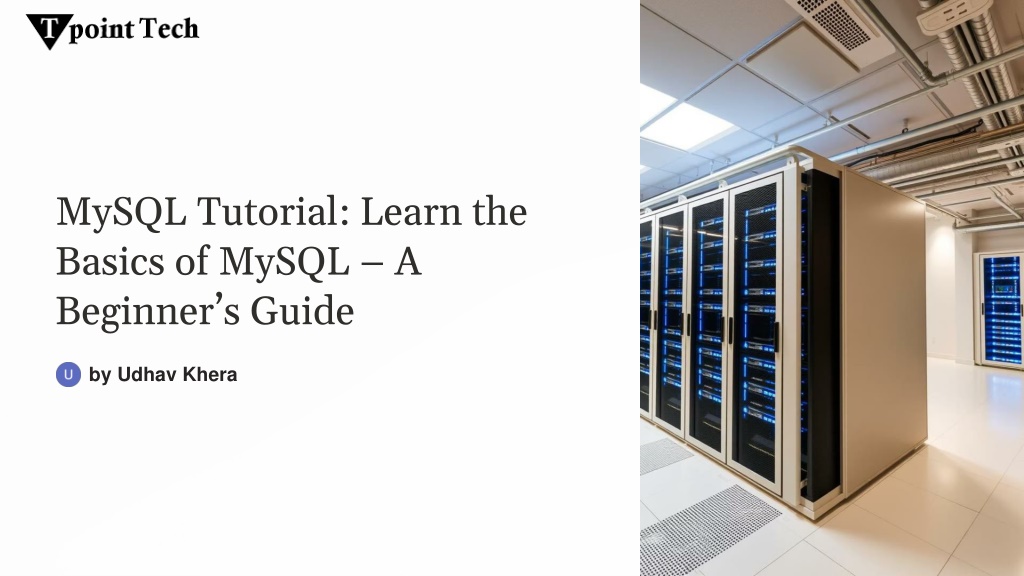 Ppt Mysql Tutorial Learn The Basics Of Mysql A Beginners Guide Powerpoint Presentation Id
