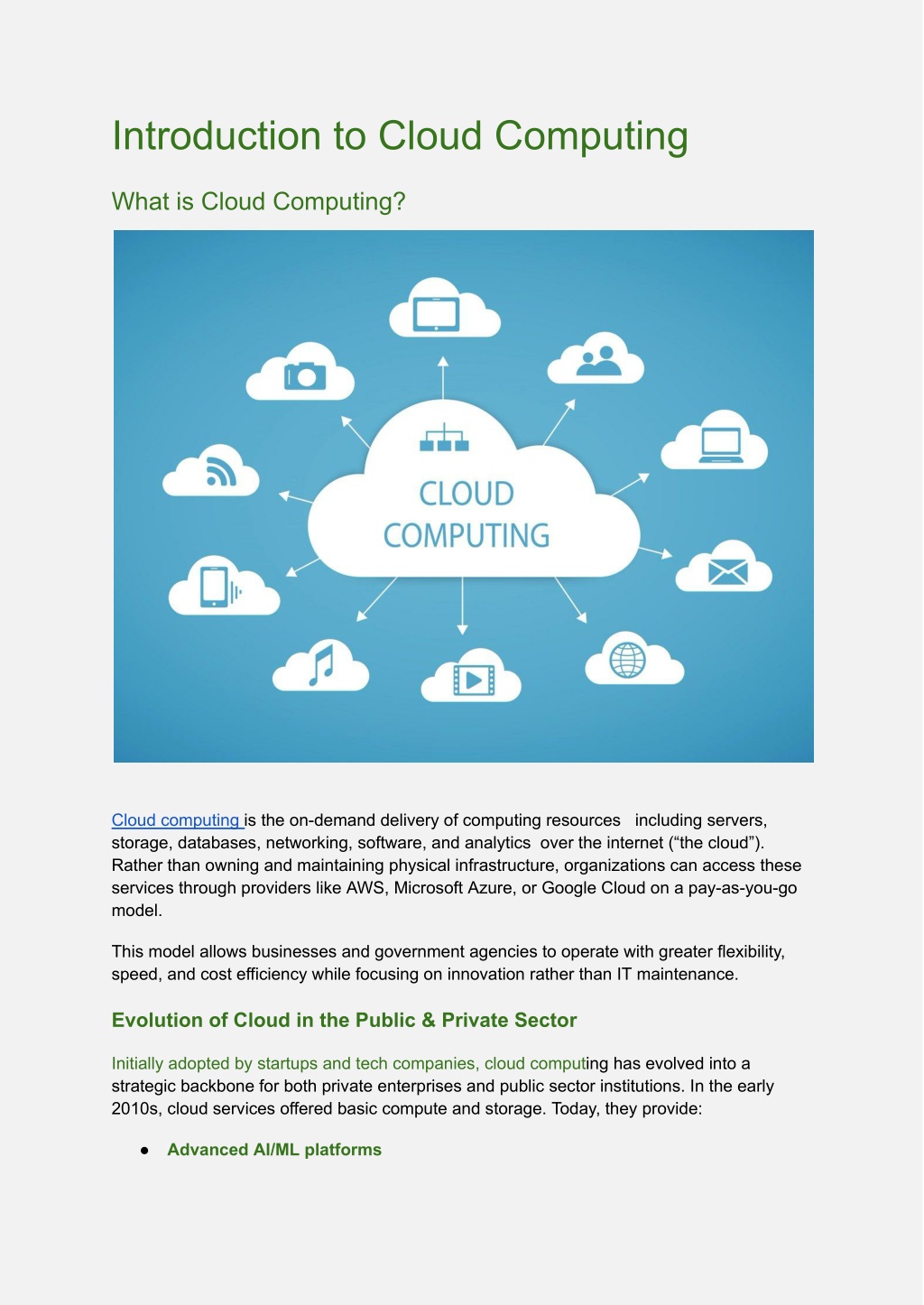 PPT - Introduction to Cloud Computing PowerPoint Presentation, free ...