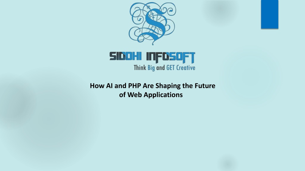 PPT - How AI and PHP Are Shaping the Future PowerPoint Presentation, free download - ID:14283384