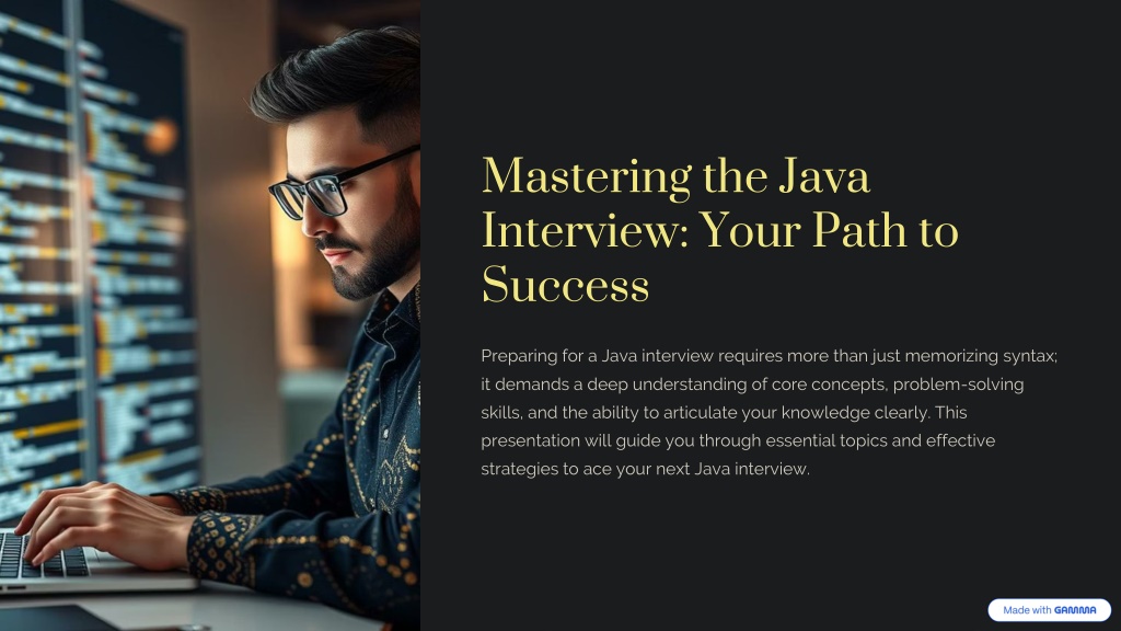 PPT - Mastering-the-Java-Interview-Your-Path-to-Success PowerPoint ...