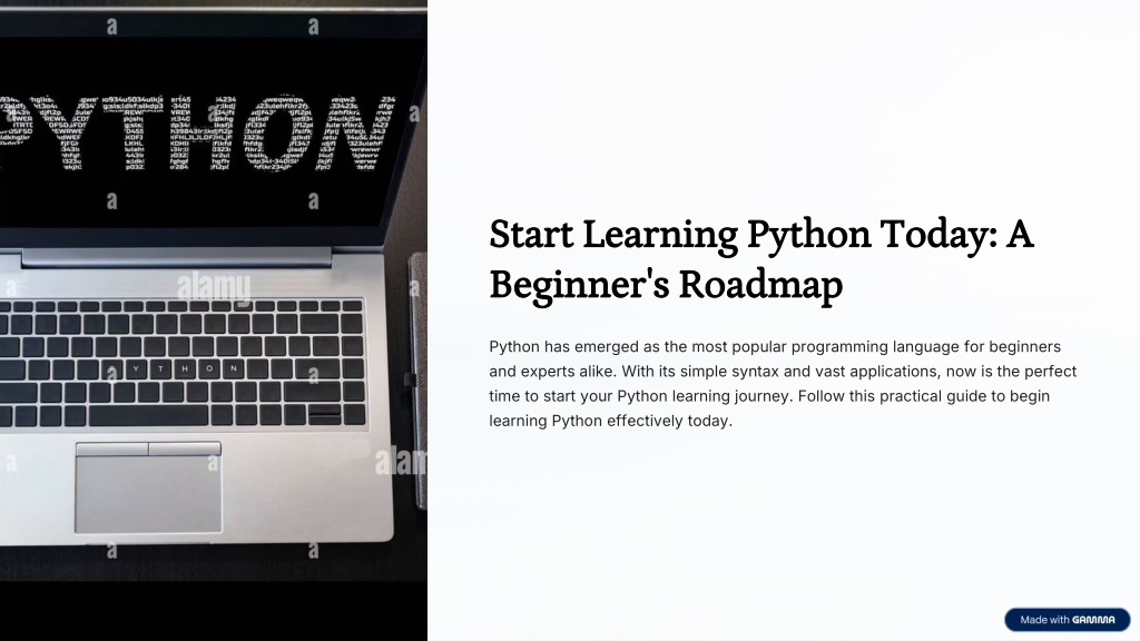 PPT - Start-Learning-Python-Today-A-Beginners-Roadmap PowerPoint Presentation - ID:14509631